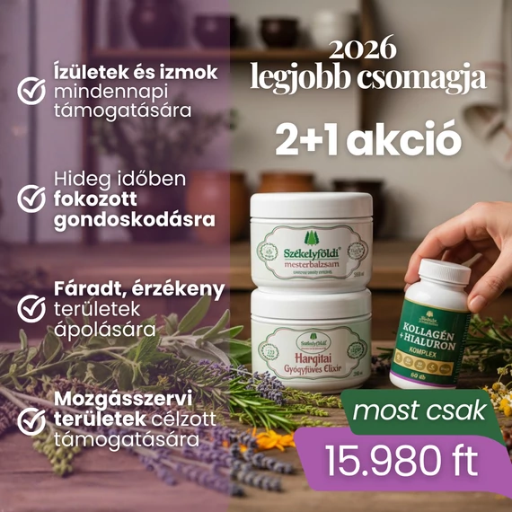 2026 Legjobb Csomagja – Gyulladás, Fájdalom, Ízületek, Visszér | 2+1
